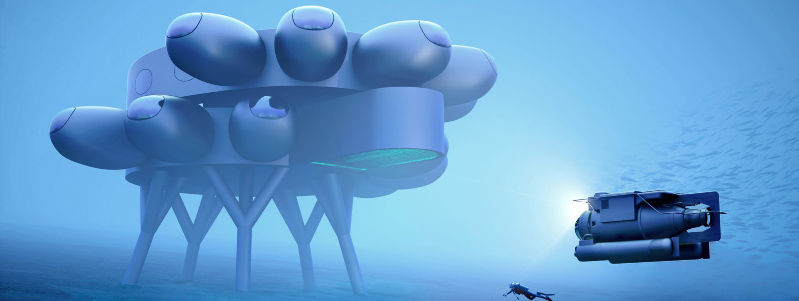 A Proteus egy olyan vízalatti kutatóbázis lehet, amilyen egyelőre csak ...