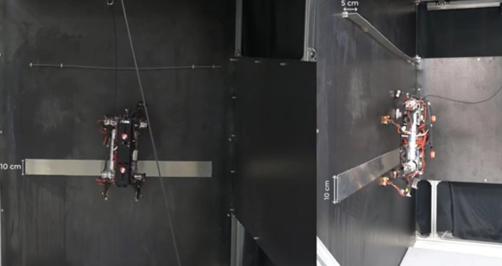 Megérkezett a mennyezeten szaladgáló robotkutya, ami dacol a ...