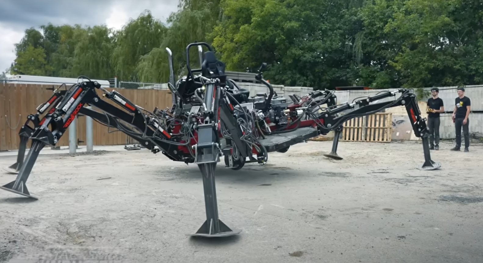 Amikor a hatalmas pókrobot végre elindult - Raketa.hu